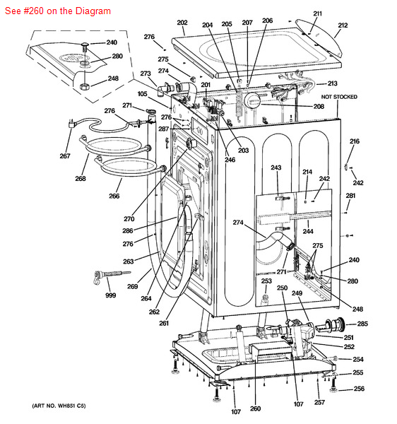 GE INVERTER - PLASTIC CASE - Part# WH12X10418 | Appliance Parts - PartsIPS