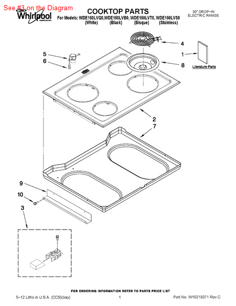 Whirlpool KitchenAid Roper Amana Jenn-Air Maytag Caloric Gaffers and ...