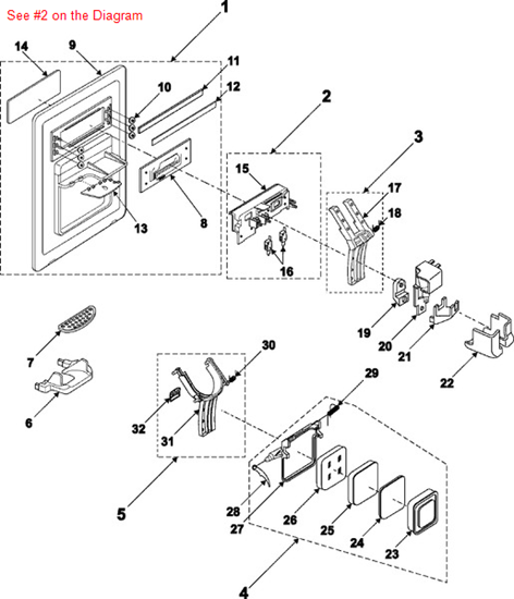 ASSY COVER-PCB,PANEL REAR - Part# DA97-00409D | Appliance Parts - PartsIPS
