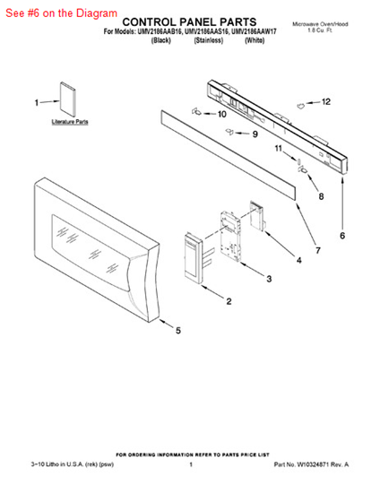 GRILLE BL - Part# DE64-01400A | Appliance Parts - PartsIPS