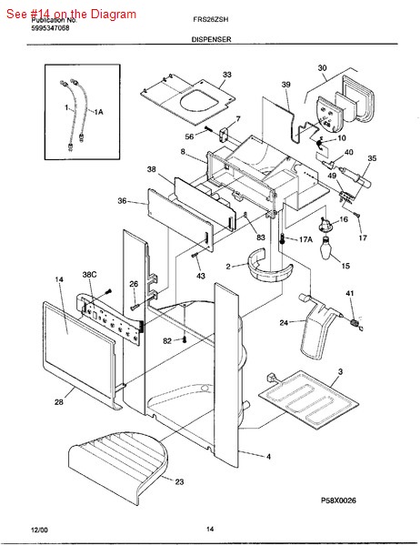 Frigidaire MOD CVR LABEL - Part# 218903715 | Appliance Parts - PartsIPS