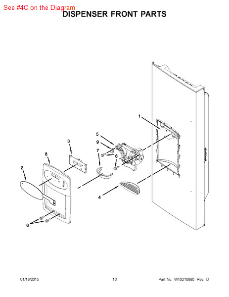Whirlpool TRAY-DRIP - Part# W10185235 | Appliance Parts - PartsIPS