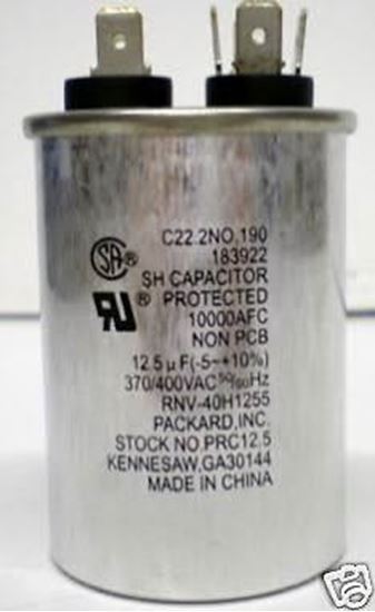 CAPACITOR 12.5MFD 370V ROUND - Part# TRC12.5 | Appliance Parts - PartsIPS