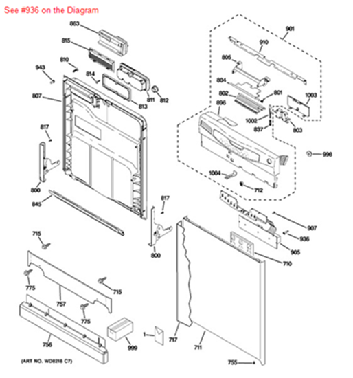 GE MODEL SELECTOR PLUG ASM - Part# WD21X10469 | Appliance Parts - PartsIPS