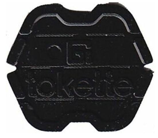 Greenwald Industries TOKETTE - Black (PKG 100) - Part# 11-5020-1 ...