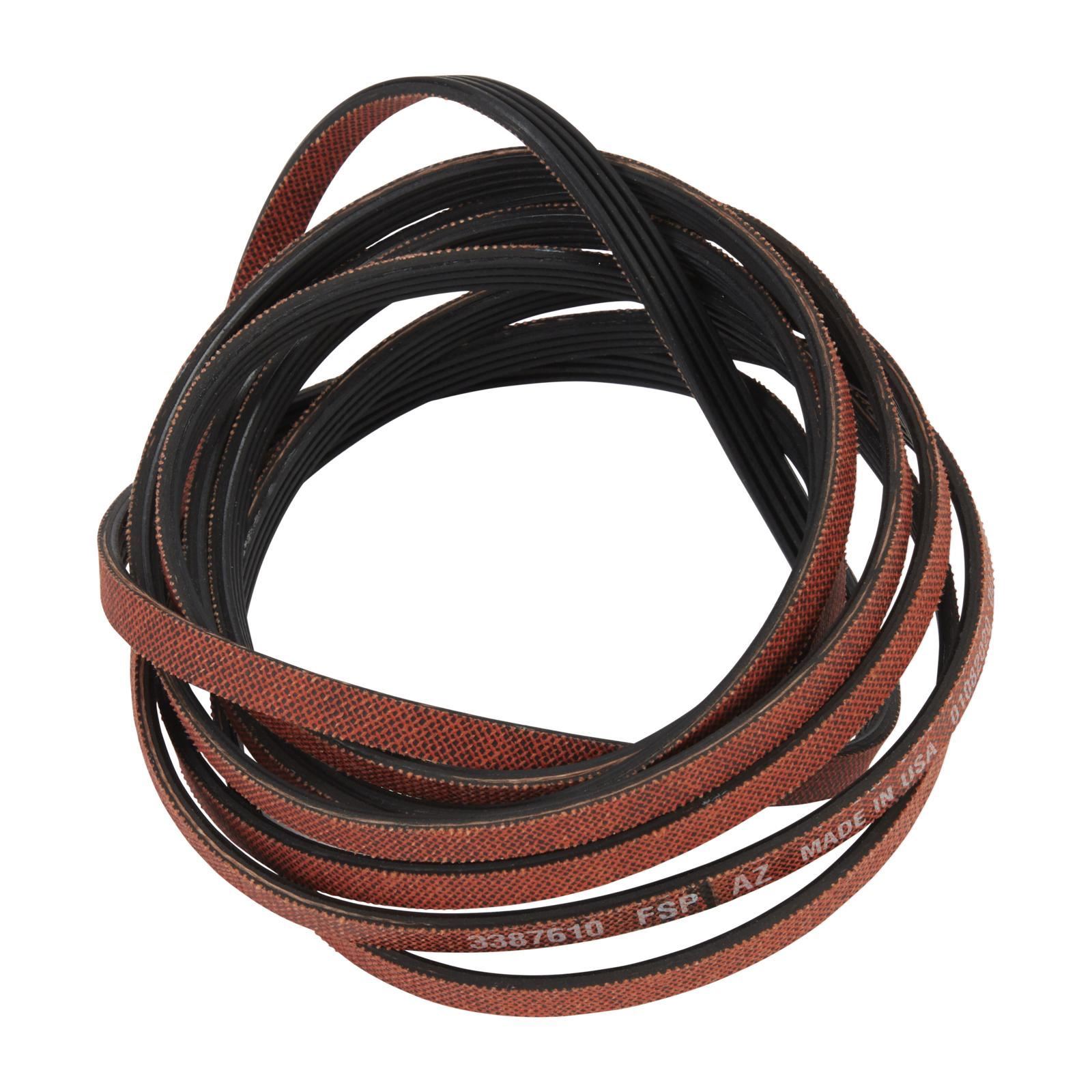 Whirlpool DRYER DRUM BELT 92" 4 RIBS - Part# 341241 | Appliance Parts ...