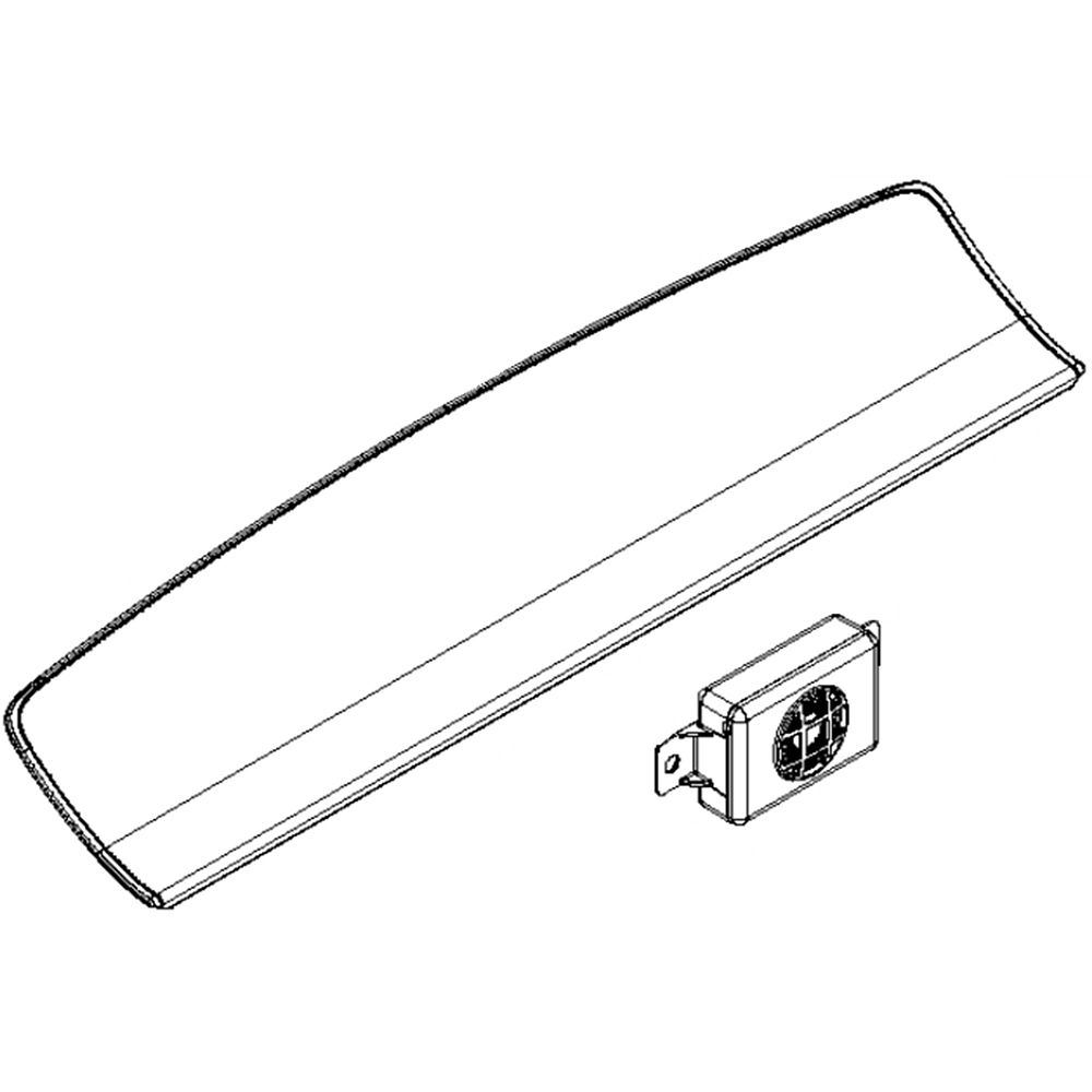 Whirlpool PANEL-UI+CORE - Part# W11478526 | Appliance Parts - PartsIPS